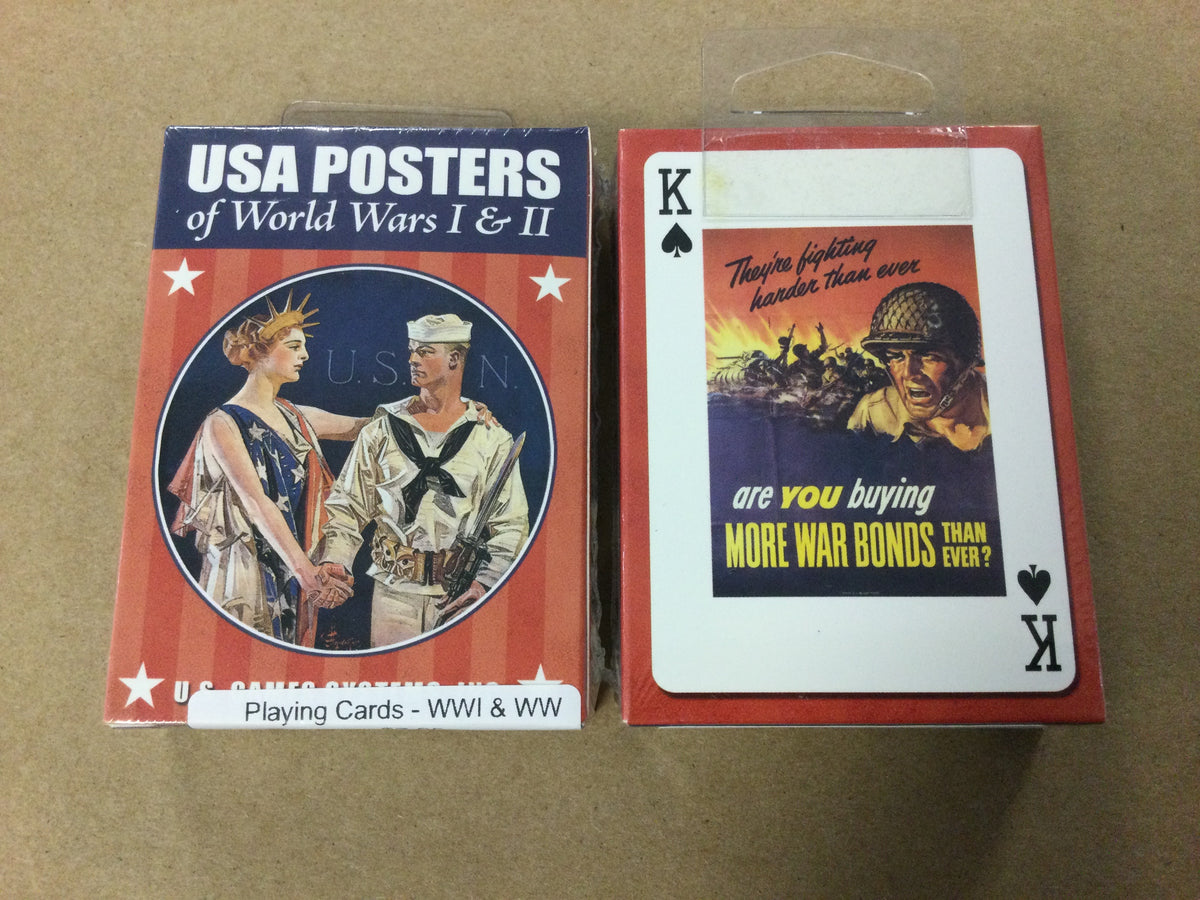 Playing Cards - WWI & WWII – Aviation Museum Gift Shop