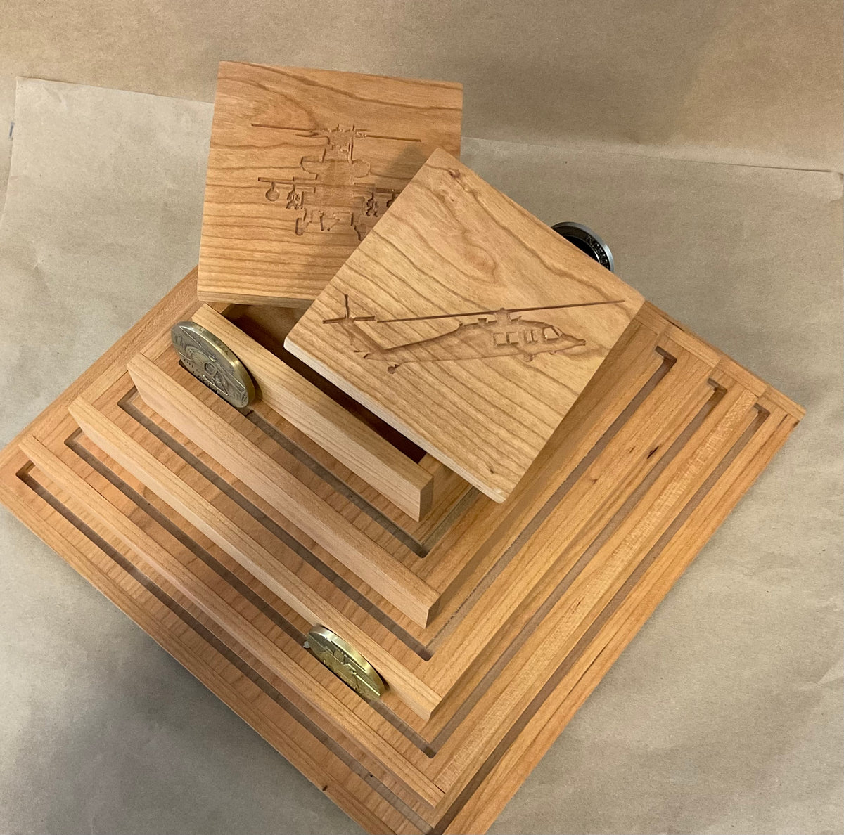 Pyramid Coin Holder – Aviation Museum Gift Shop