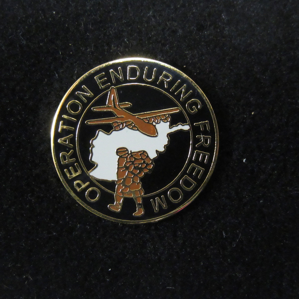 Operation Enduring Freedom Lapel Pin – Aviation Museum Gift Shop
