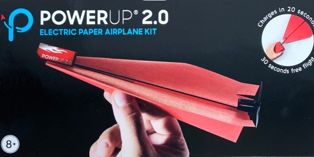 PowerUP 2.0 Electric Paper Airplane Kit – Aviation Museum Gift Shop